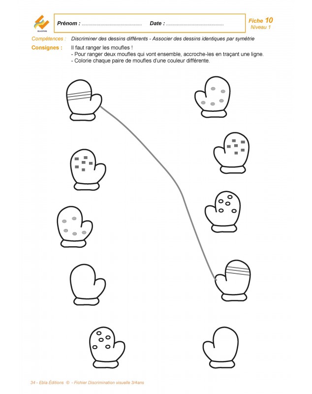 Discrimination visuelle PS