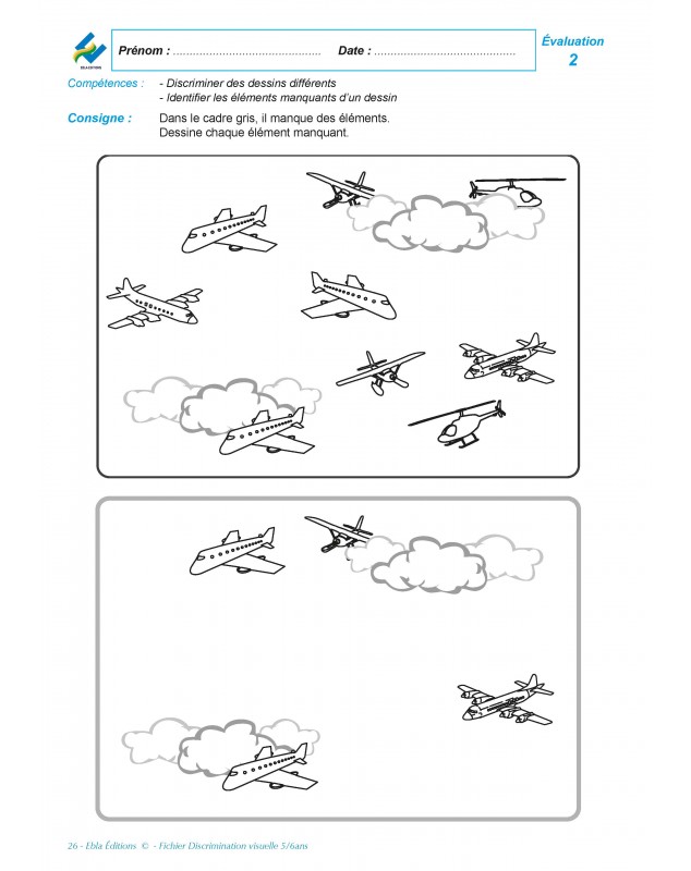 Discrimination visuelle GS