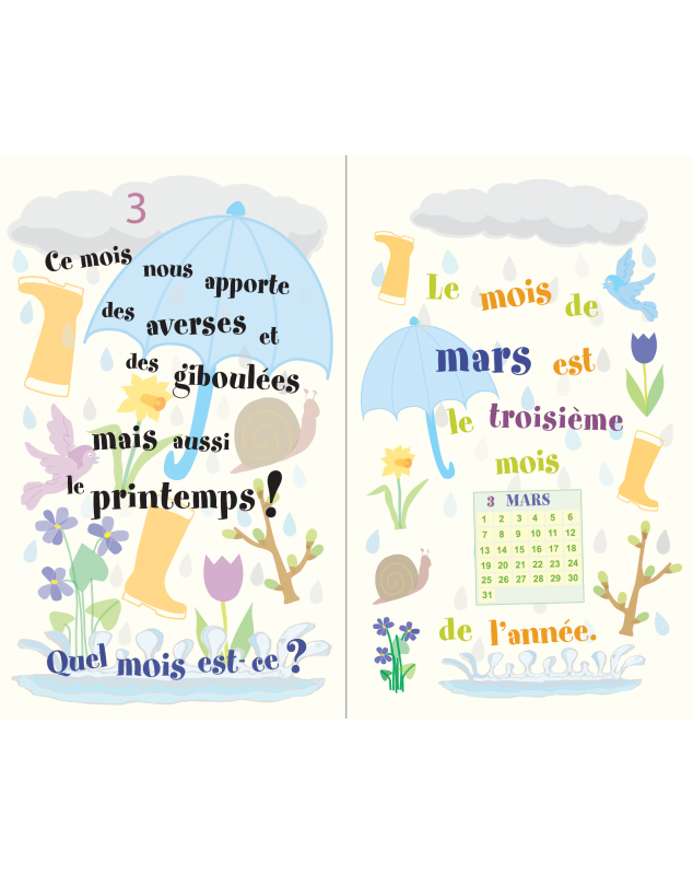 Collection "Questions" contes, mois, anglais