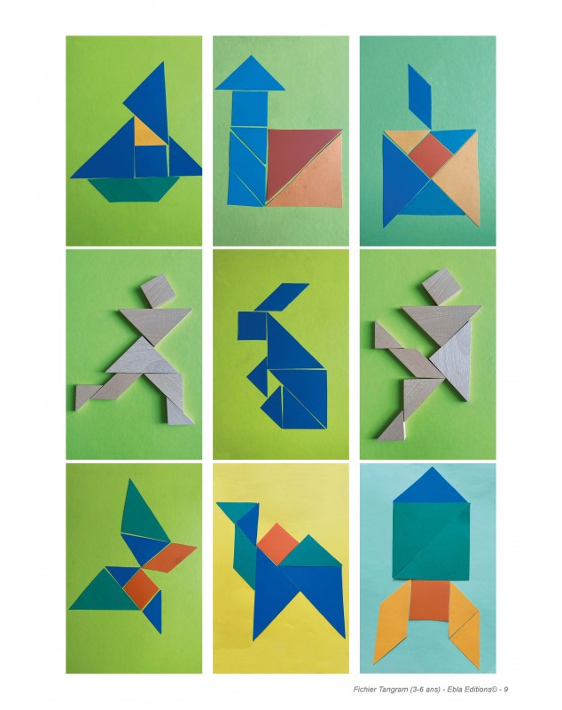Activités autour du tangram 3/6 ans